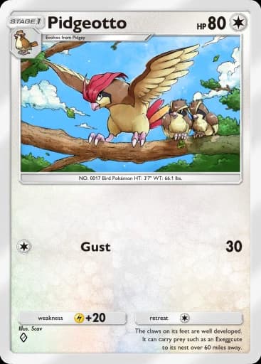 Pidgeotto (Genes Formidables #187/226, 1-Diamante) | Pokémon TCG Pocket