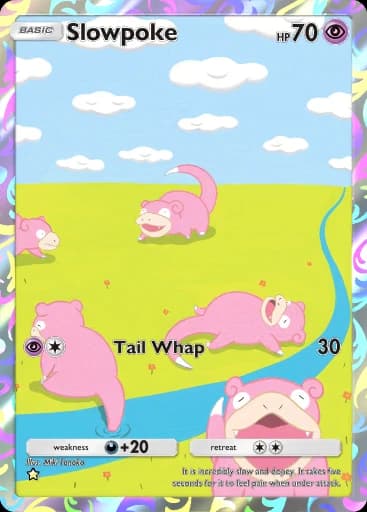 Slowpoke (#237, ⭐, Genes Formidables) • Pokémon TCG Pocket