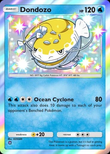 Dondozo (Festival Brillante #102/110, Brillante) | Pokémon TCG Pocket