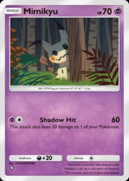 Mimikyu (PROMO-A #66/92, Promo) | Pokémon TCG Pocket