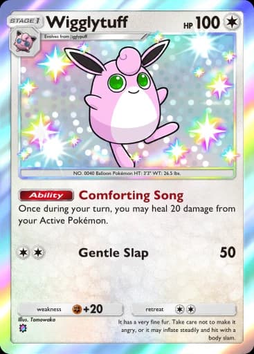 Wigglytuff (Celestial Guardians #229/239, 1-Star Shiny) | Pokémon TCG ...