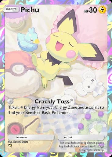 Pichu (Wisdom of Sea and Sky #171/241, 1-Star) | Pokémon TCG Pocket