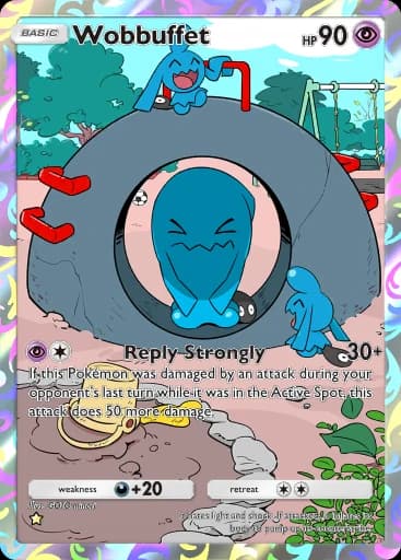 Wobbuffet (Wisdom of Sea and Sky #175/241, 1-Star) | Pokémon TCG Pocket