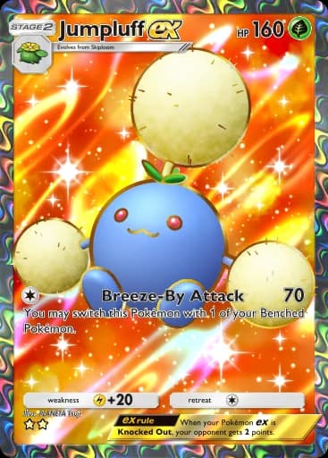Jumpluff ex (Secluded Springs #78/71, 2-Stars) | Pokémon TCG Pocket