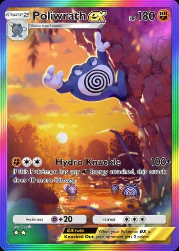 Poliwrath Ex Secluded Springs 89 71 2 Stars Pokémon Tcg Pocket