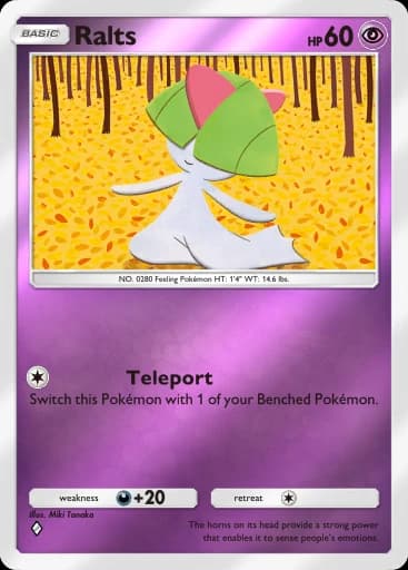 Ralts (Sobre Deluxe ex #165/379, 1-Diamante) | Pokémon TCG Pocket