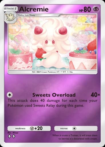 Alcremie (Deluxe Pack: ex #188/379, 2-Diamonds) | Pokémon TCG Pocket