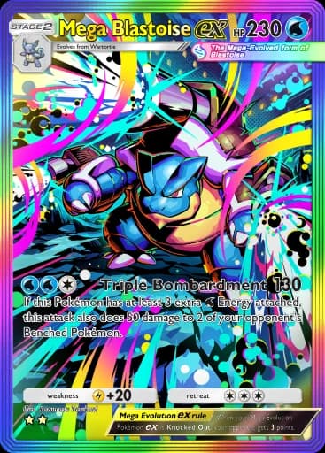 Mega Blastoise ex (Crimson Blaze #84/103, 2-Stars) | Pokémon TCG Pocket