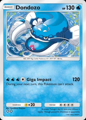 Dondozo (Encantos de Paldea #32/131, 2-Diamantes) | Pokémon TCG Pocket