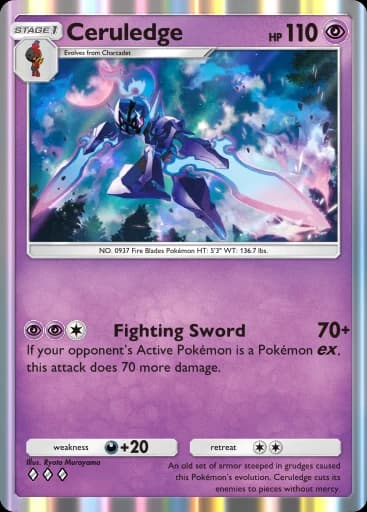 Ceruledge (Paldean Wonders #48/131, 3-Diamonds) | Pokémon TCG Pocket