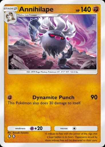 Annihilape (Paldean Wonders #57/131, 2-Diamonds) | Pokémon TCG Pocket