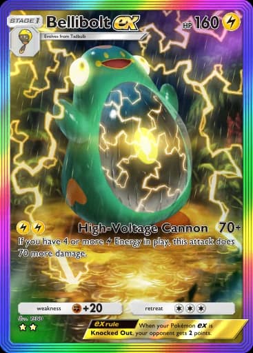 Bellibolt ex (Paldean Wonders #113/131, 2-Stars) | Pokémon TCG Pocket