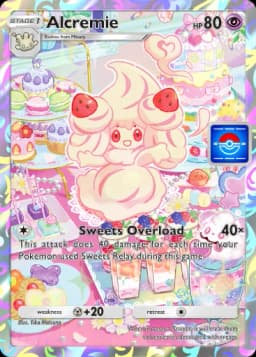 Alcremie (#37, ♦️♦️, Eevee Grove) • Pokémon TCG Pocket