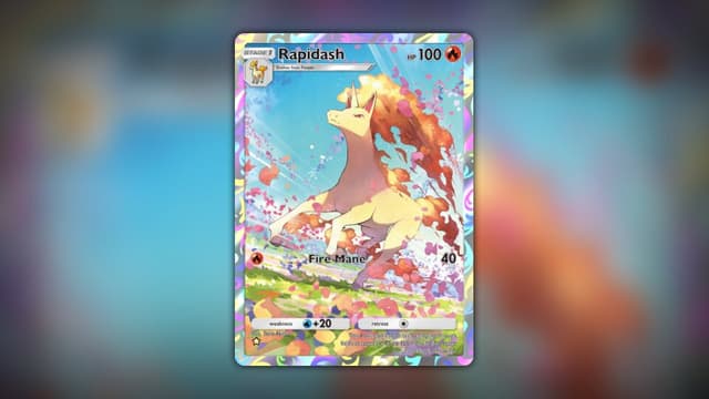 Rapidash (Genetic Apex #231/226, 1-Star) | Pokémon TCG Pocket