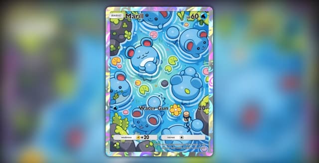 Marill (Triumphant Light #77/96, 1-Star) | Pokémon TCG Pocket