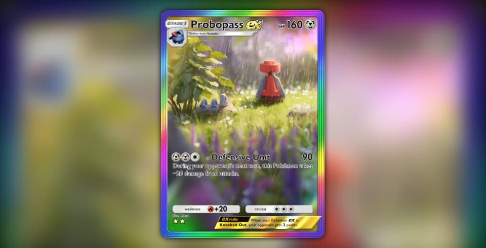 Probopass ex (Luz Triunfal #94/96, 2 Estrellas) | Pokémon TCG Pocket