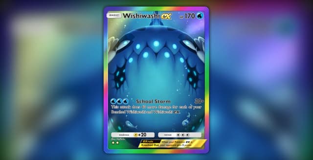 Wishiwashi ex (Guardianes Celestiales #202/239, 2 Estrellas) | Pokémon ...