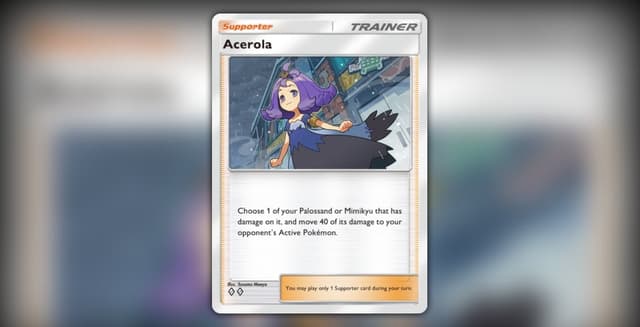 Acerola (Celestial Guardians #148/239, 2-Diamonds) | Pokémon TCG Pocket