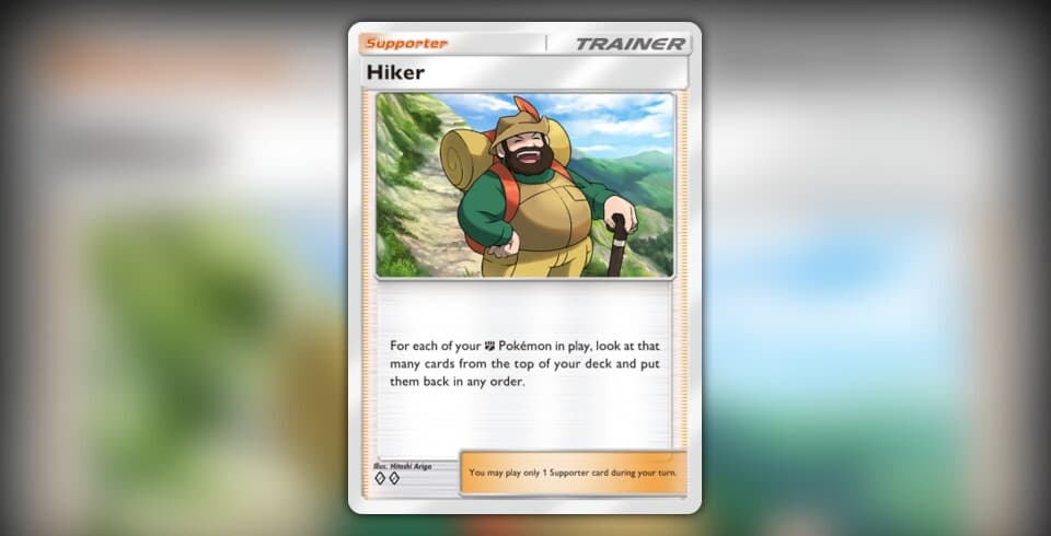Hiker (Wisdom of Sea and Sky #161/241, 2-Diamonds) | Pokémon TCG Pocket
