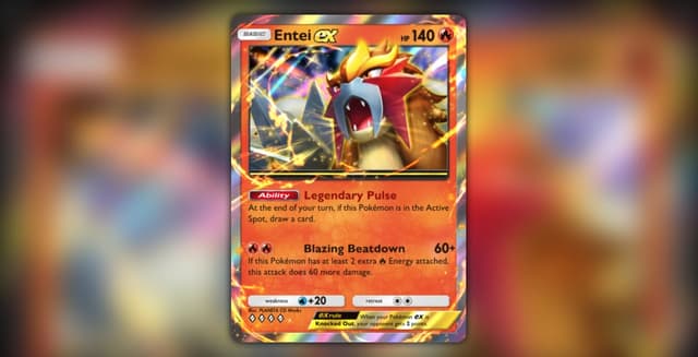 Entei ex (Secluded Springs #10/71, 4-Diamonds) | Pokémon TCG Pocket