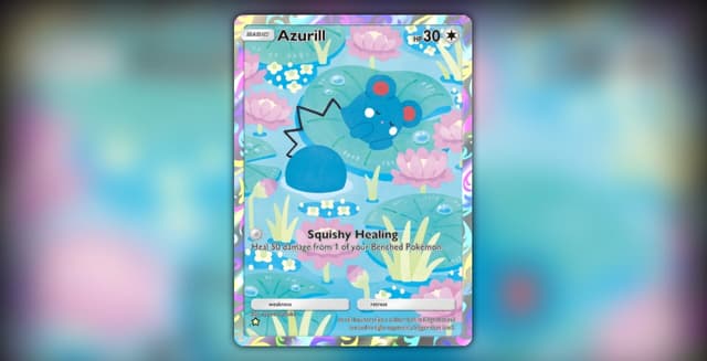 Azurill (Secluded Springs #77/71, 1-Star) | Pokémon TCG Pocket