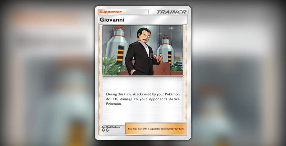 Giovanni (Deluxe Pack: ex #334/379, 2-Diamonds) | Pokémon TCG Pocket