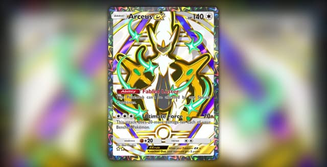 Arceus ex (Deluxe Pack: ex #372/379, 2-Stars) | Pokémon TCG Pocket