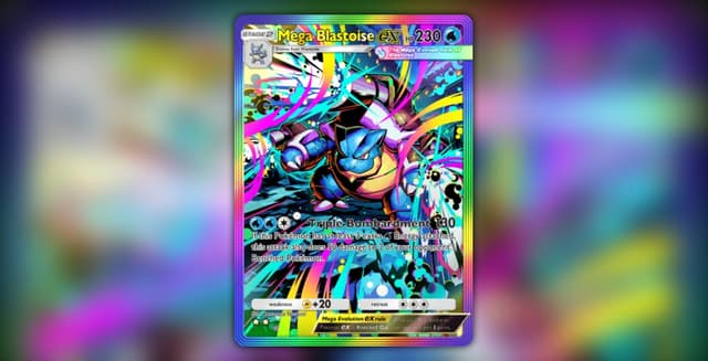 Méga-Tortank-ex (Embrasement Écarlate #84/103, 2 Étoiles) | Pokémon TCG ...