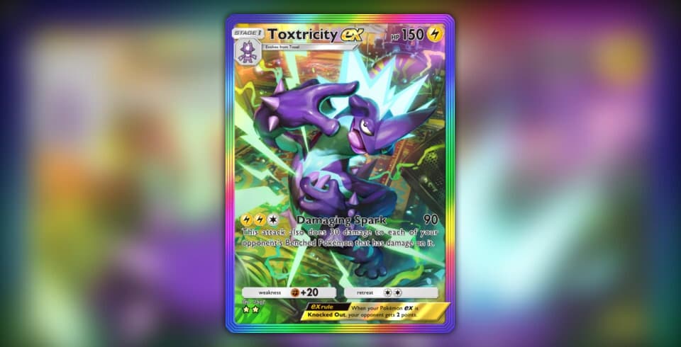 Toxtricity ex (Desfile de Ensueño #198/234, 2 Estrellas) | Pokémon TCG ...