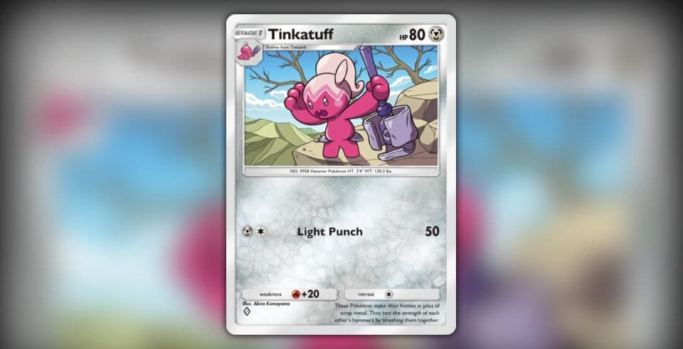 Tinkatuff (Paldean Wonders #73/131, 1-Diamond) | Pokémon TCG Pocket