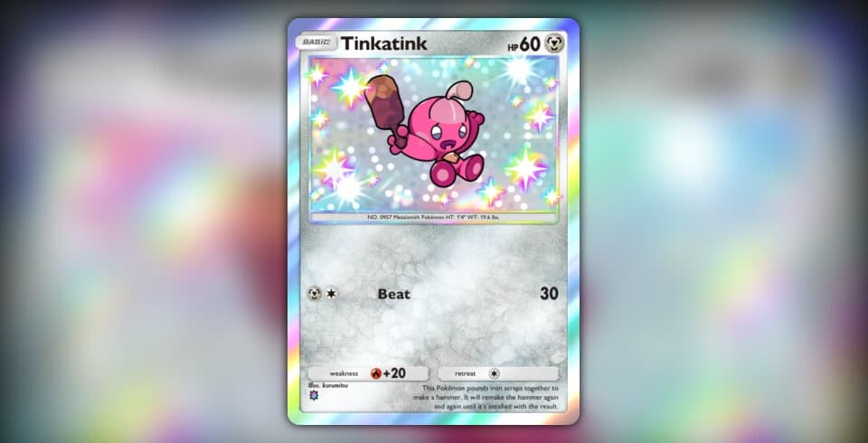 Tinkatink (Paldean Wonders #123/131, 1-Star Shiny) | Pokémon TCG Pocket