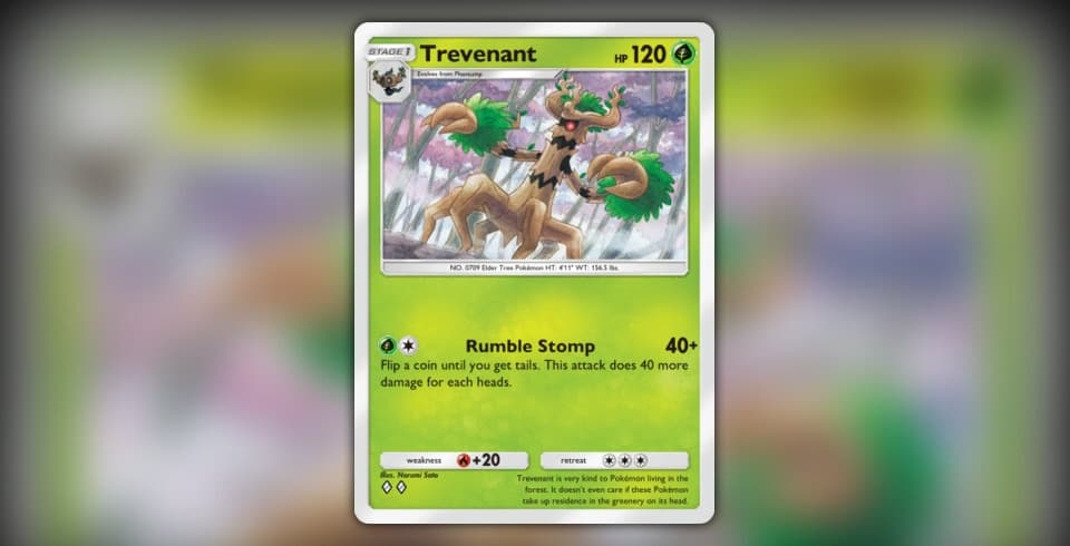 Trevenant (Mega Shine #6/117, 2-Diamonds) | Pokémon TCG Pocket