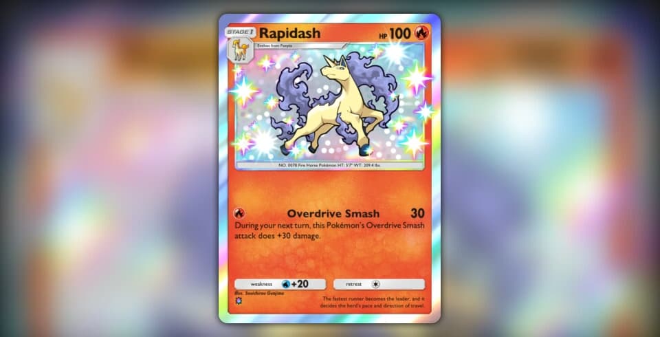 Rapidash (Mega Shine #94/117, 1-Star Shiny) | Pokémon TCG Pocket