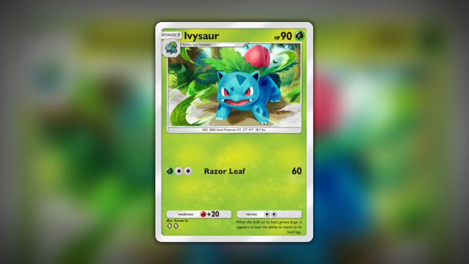 Ivysaur (#2, ♦️♦️, Genetic Apex) • Pokémon TCG Pocket