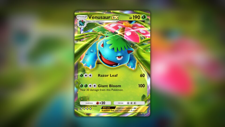 Venusaur ex (Genetic Apex #4/226, 4-Diamonds) | Pokémon TCG Pocket