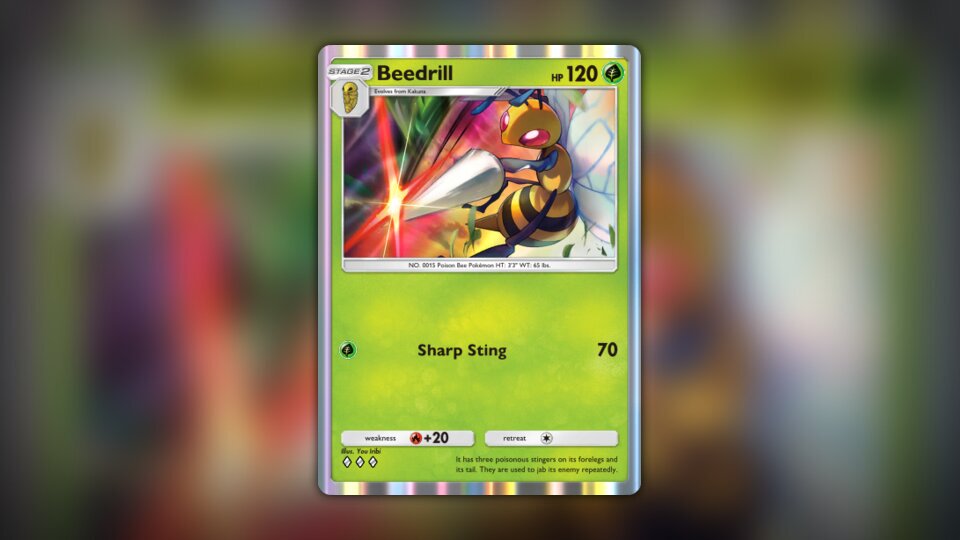 Beedrill (Genetic Apex #10/226, 3-Diamonds) | Pokémon TCG Pocket