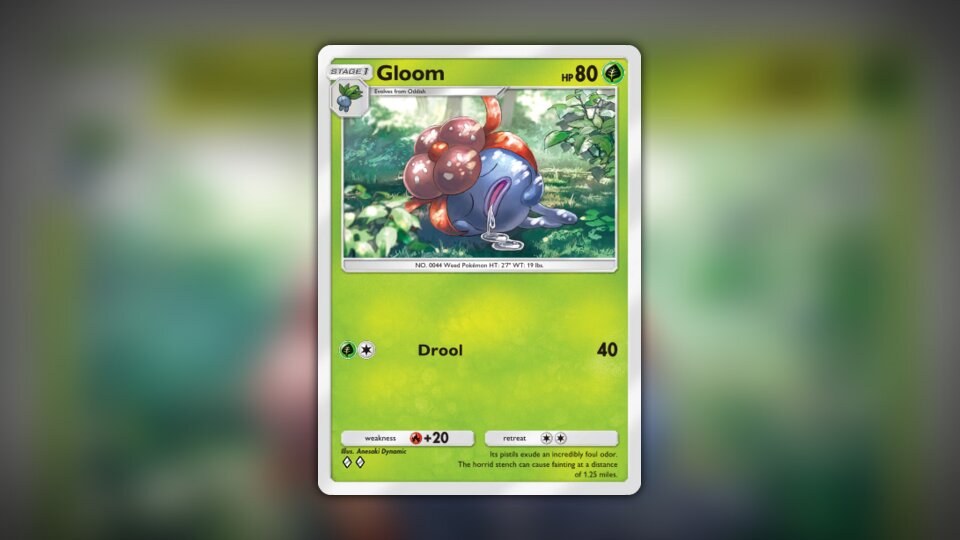 Gloom (#12, ♦️♦️, Genetic Apex) • Pokémon TCG Pocket