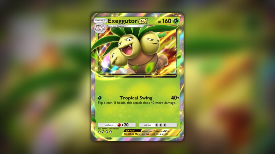 Exeggutor ex (#23, ♦️♦️♦️♦️, Genetic Apex) • Pokémon TCG Pocket