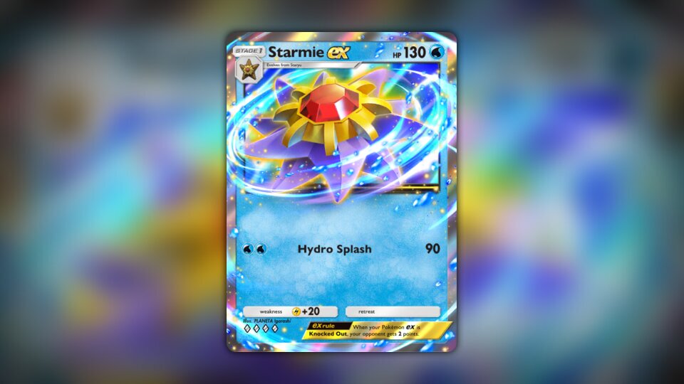 Starmie (#76, ♦️♦️♦️♦️, Genetic Apex) • Pokémon TCG Pocket