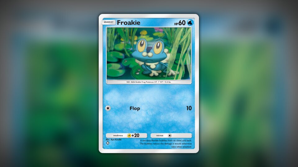 Froakie (#87, ♦️, Genes Formidables) • Pokémon TCG Pocket