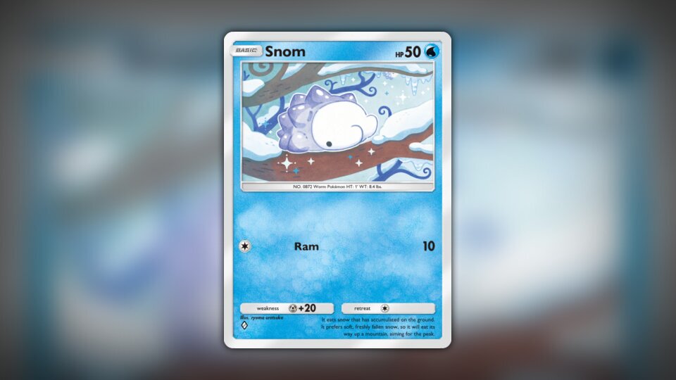 Snom (#92, ♦️, Genes Formidables) • Pokémon TCG Pocket