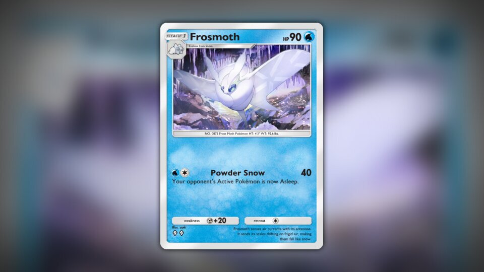 Frosmoth (#93, ♦️♦️, Genes Formidables) • Pokémon TCG Pocket
