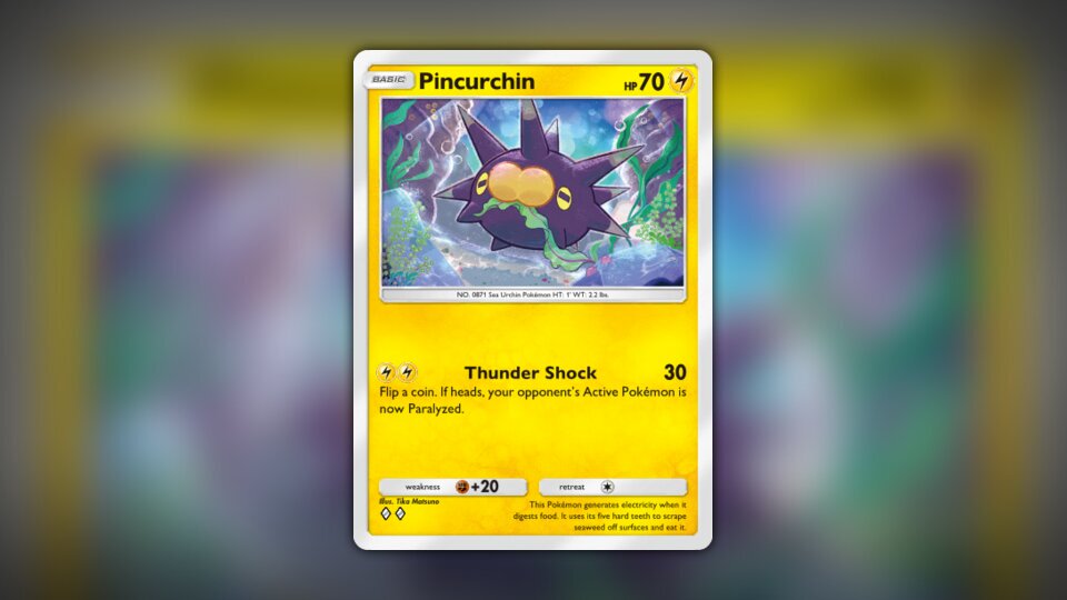 Pincurchin (#112, ♦️, Genetic Apex) • Pokémon TCG Pocket