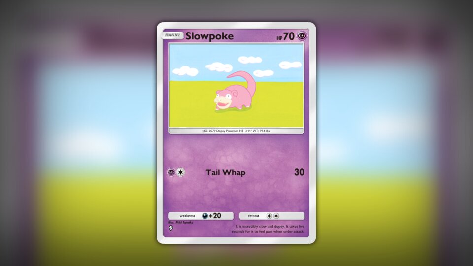 Slowpoke (#118, ♦️, Genetic Apex) • Pokémon TCG Pocket
