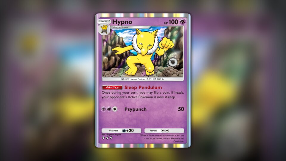 Hypno (Genetic Apex #125/226, 3-Diamonds) | Pokémon TCG Pocket