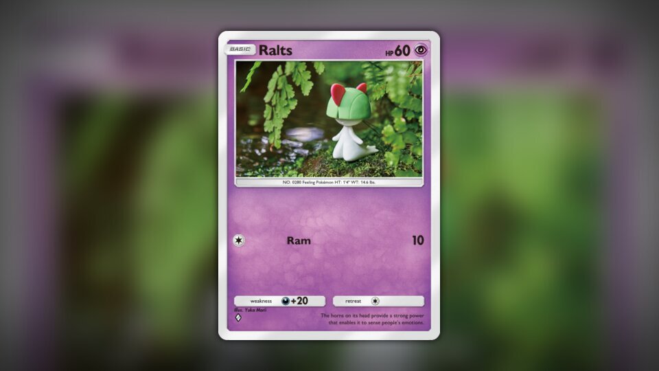 Ralts (#130, ♦️, Genetic Apex) • Pokémon TCG Pocket