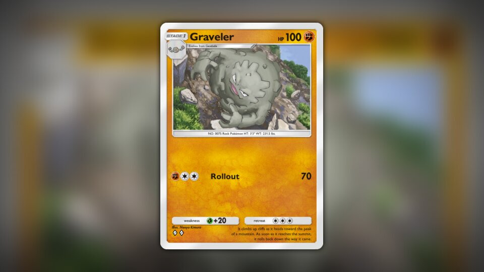 Graveler (Genes Formidables #148/226, 2-Diamantes) | Pokémon TCG Pocket