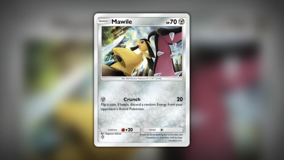 Mawile (#178, ♦️, Genes Formidables) • Pokémon TCG Pocket
