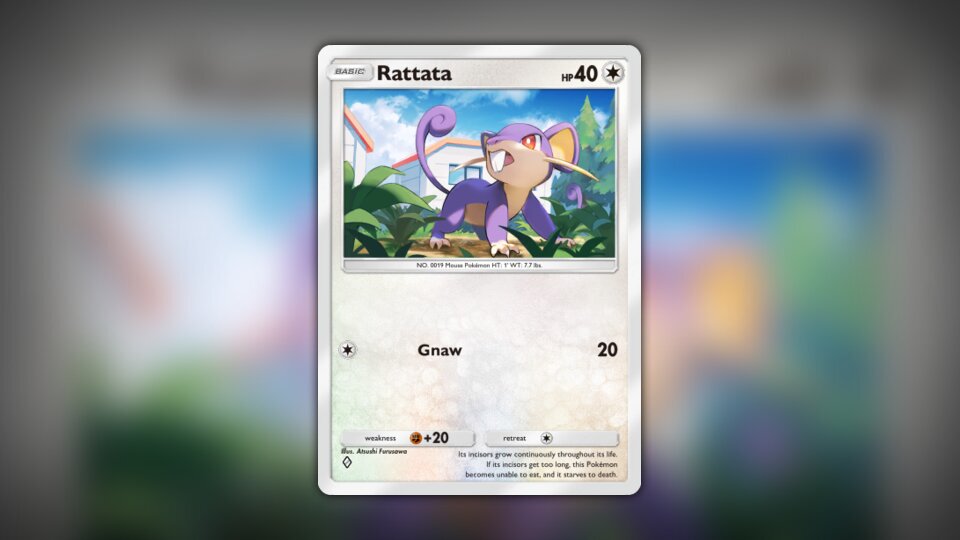 Rattata (#189, ♦️, Genetic Apex) • Pokémon TCG Pocket