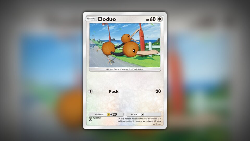 Doduo (#199, ♦️, Genes Formidables) • Pokémon TCG Pocket